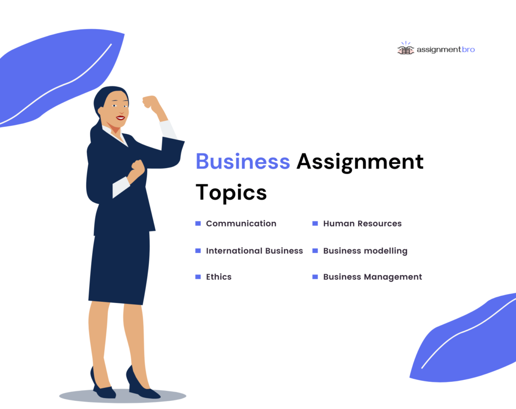 30 Business Management Assignment Topics Divided By Subject